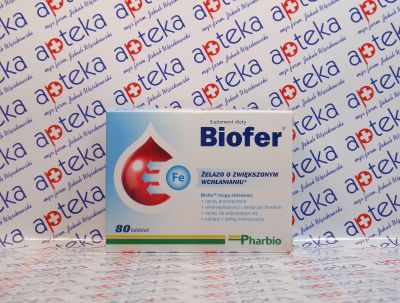 Biofer 60 tabletek - dla kobiet ciężarnych, po porodzie oraz karmiących ...