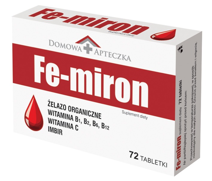 Femiron, Domowa Apteczka - 72 tabletki | Apteka Jak Marzenie