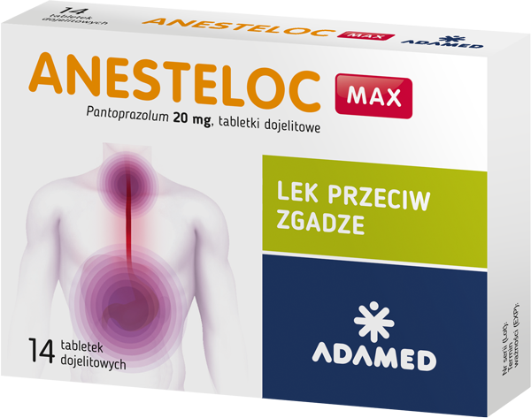 Anesteloc Max - 14 tabletek / 0,02 g | Apteka Jak Marzenie