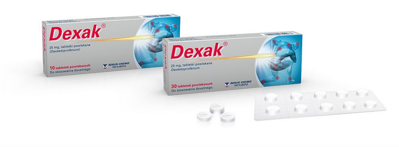 Dexak 25 mg - 30 tabletek powlekanych | Apteka Jak Marzenie