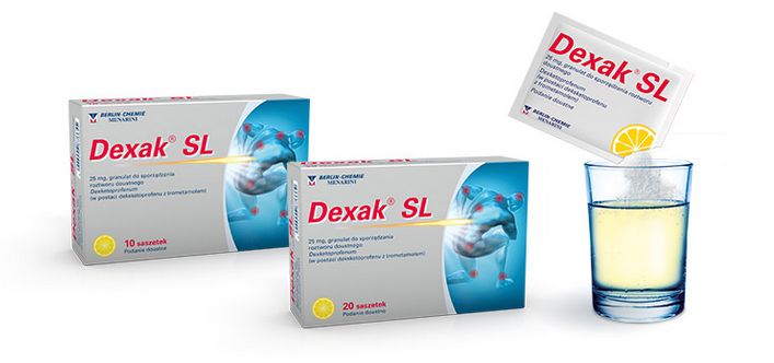 Dexak SL, 25 mg - 10 saszetek | Apteka Jak Marzenie