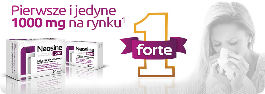 Neosine Forte 1000mg - 10 tabletek - LEK PRZECIWWIRUSOWY - TERAZ BEZ ...